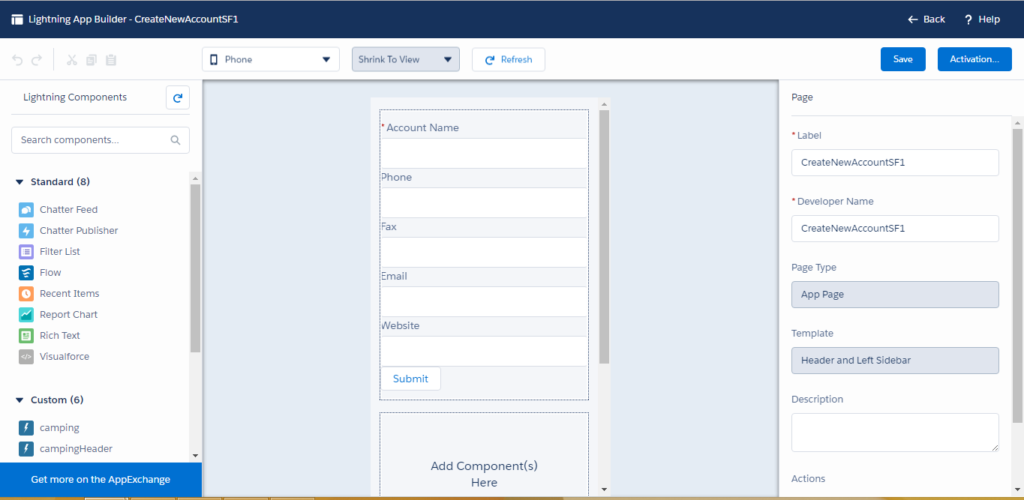 How to create Lightning Component for Salesforce 1 App – Tarandeep Singh